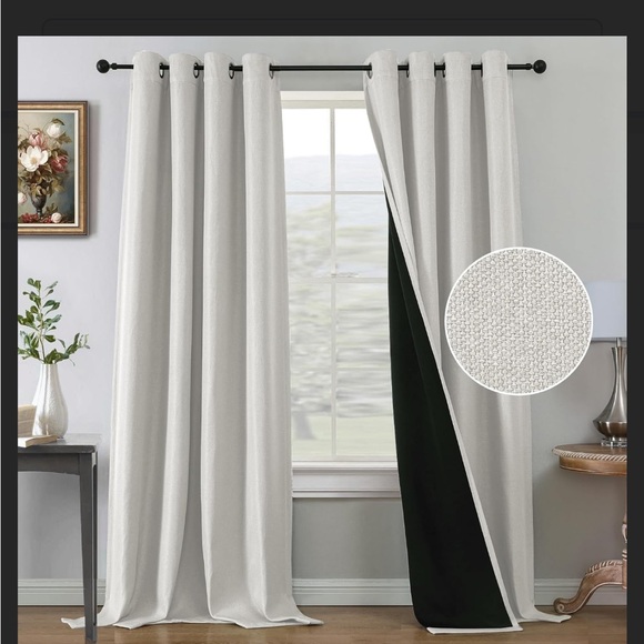 Accents | Elegant Beige Blackout Curtains 2 | Poshmark